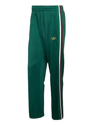 Adidas Firebird Track Pants - Team Dark Green Bold Green White