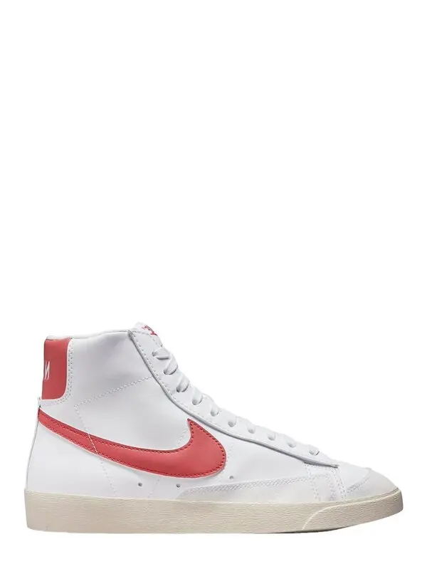 Nike Blazer Mid 77 High-top Sneakers - White/adobe Red/stardust