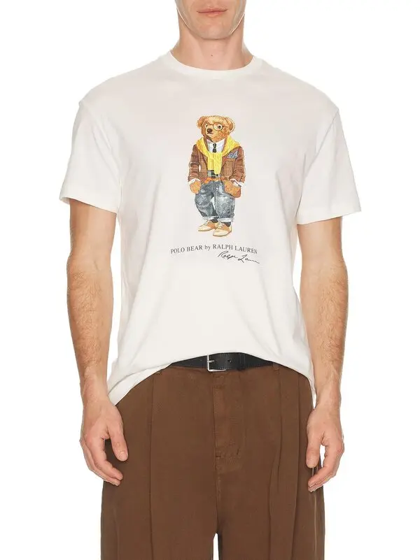 Polo Ralph Lauren Novelty Bear Graphic T-shirt - Nevis