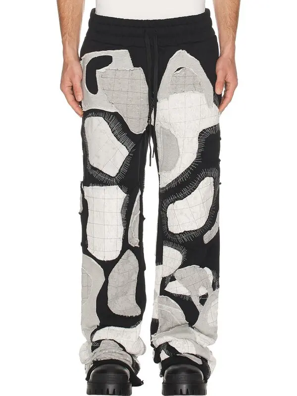 WHO DECIDES WAR BY EV BRAVADO Atom Sweatpant In Grey - Multi