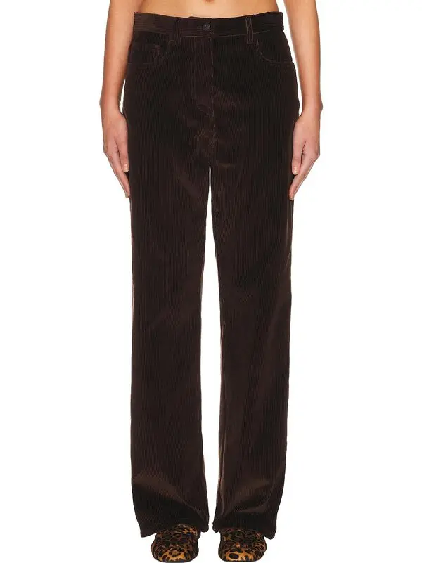 Miu Miu Corduroy Trousers - Cacao