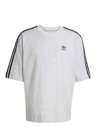 Adidas Adicolor Oversized T-shirt - Medium Grey Heather Black