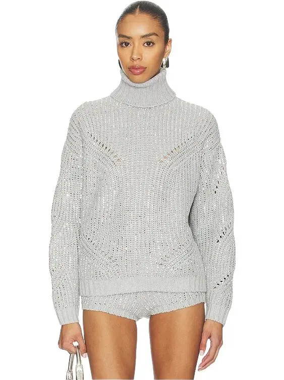 Retrofete Camden Sweater - Grey & Silver