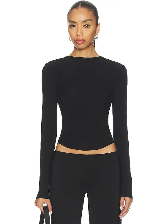 THE LINE BY K Gad Top - Black