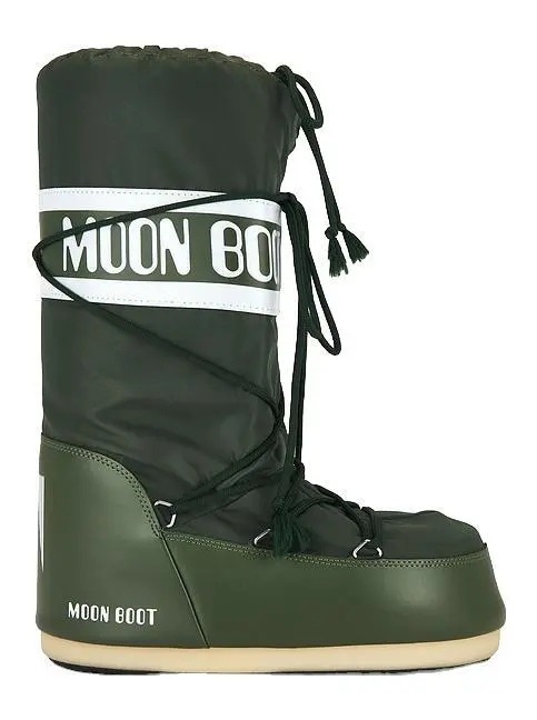 Moon Boot Icon Nylon Boot - Forest Green