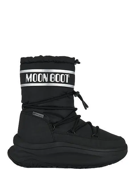 Moon Boot Moon247 Polar Wp Boot - Black & Silver