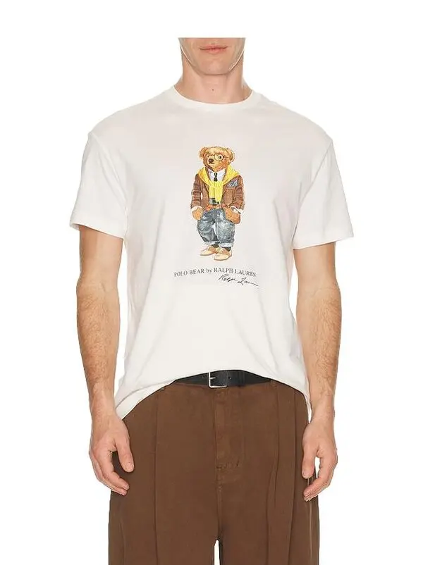 Polo Ralph Lauren Short Sleeve Graphic Novelty Bear T-shirt - Nevis