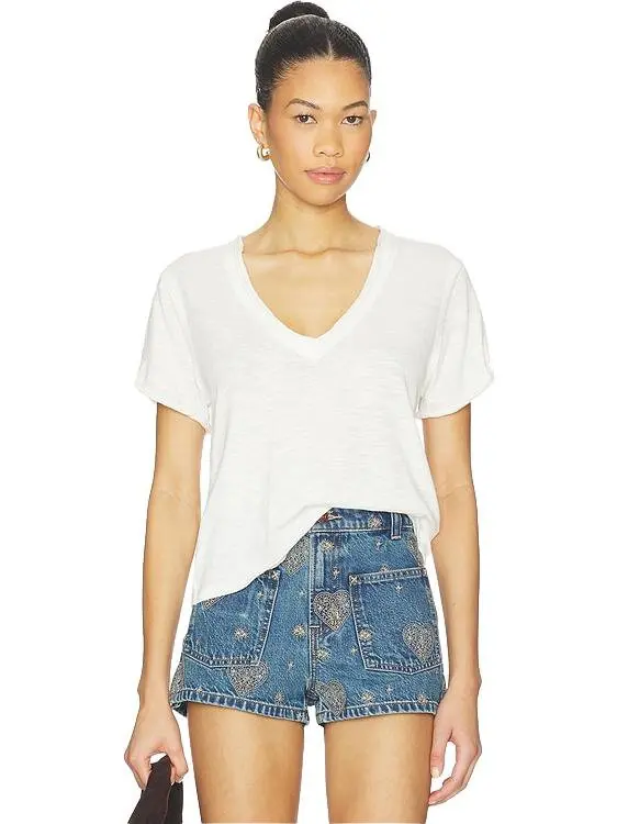 Free People We The Free Take 2 Tee - Clean Ivory