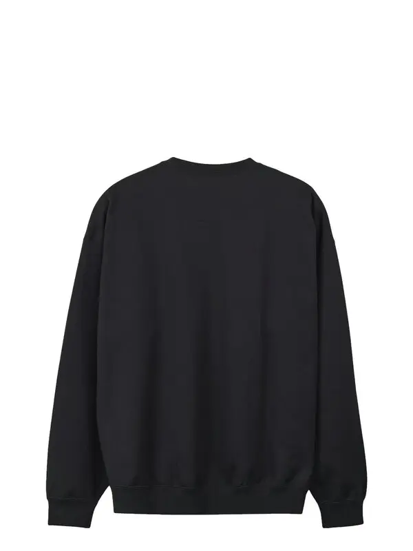 Adidas Y-3 Brushed Terry Crew Sweatshirt - Black