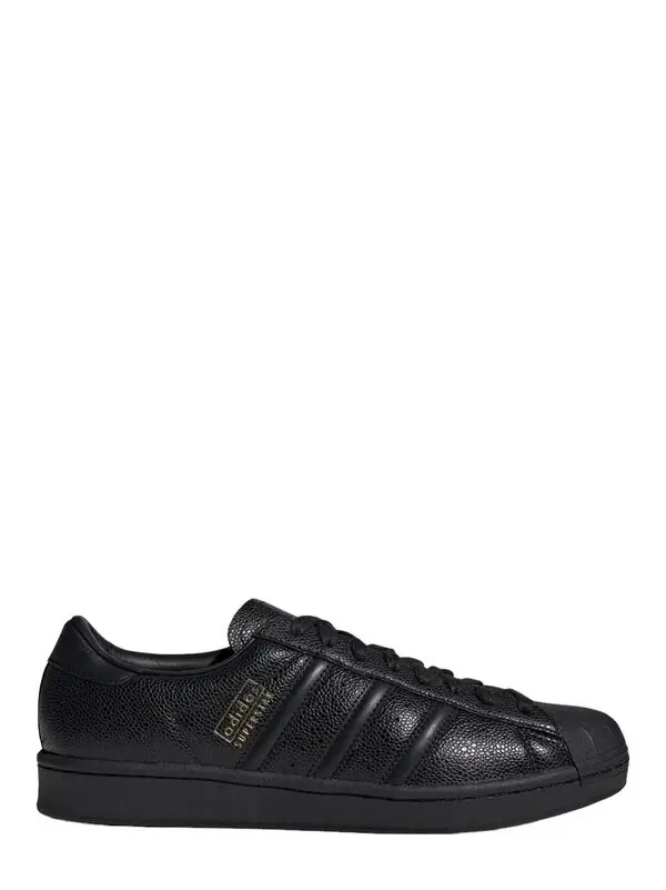 Adidas Superstar Vintage Sneakers - Core Black / Core Black / Gold Metallic