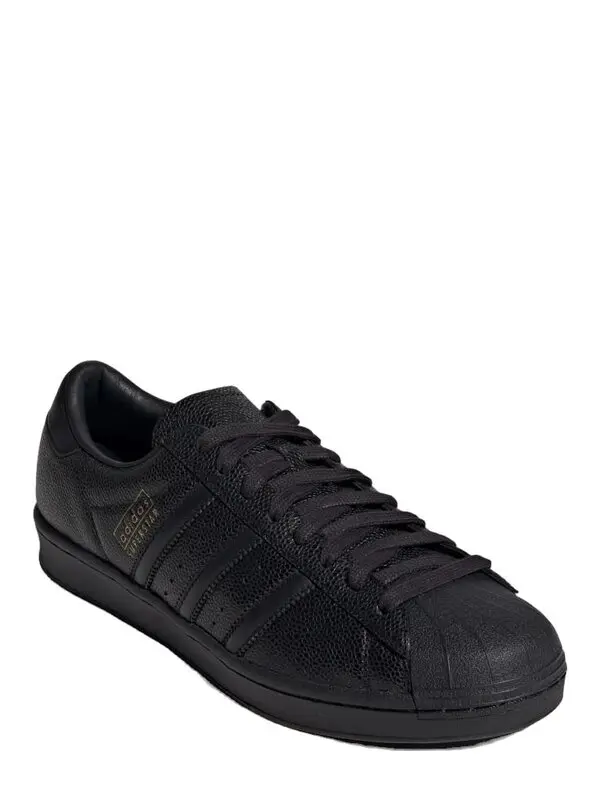 Adidas Superstar Vintage Sneakers - Core Black / Core Black / Gold Metallic