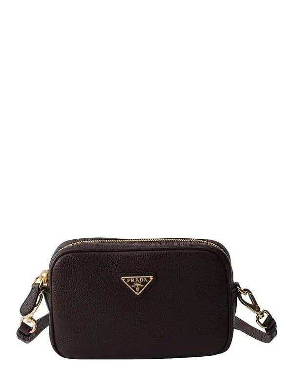Prada Leather Mini Bag - Brown