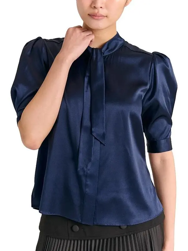 CARTOLINA Peggy Blouse - Midnight Blue
