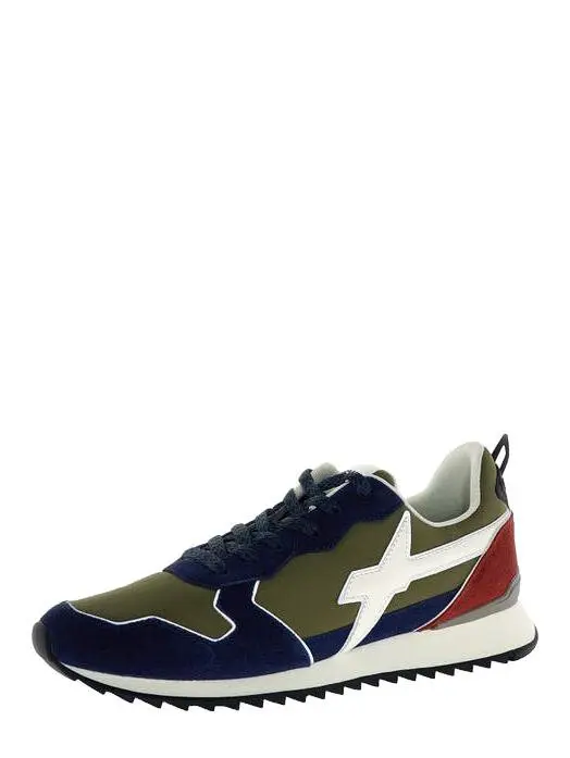 W6YZ Jet-m Lace-up Sneakers - Navy Beige