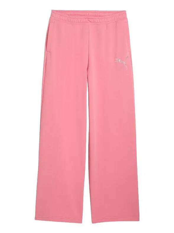 PUMA Embellished Oversized Pants - Wild Pink