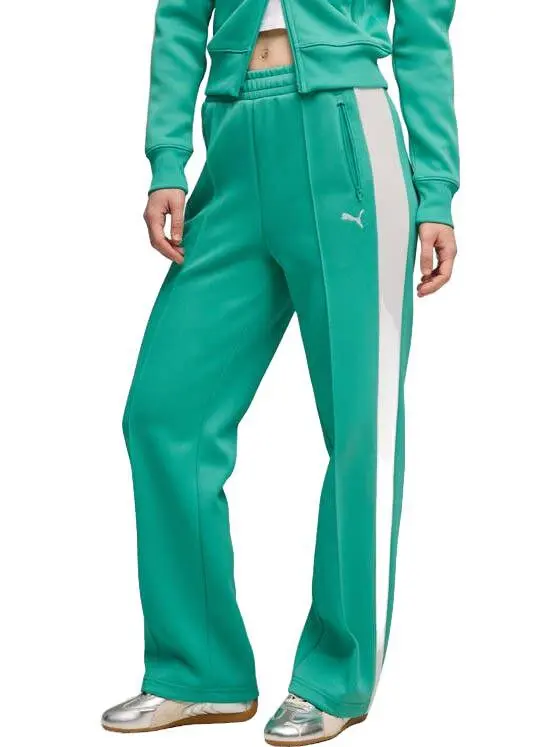 PUMA T7 Always On Straight Track Pants - Vibrant Green