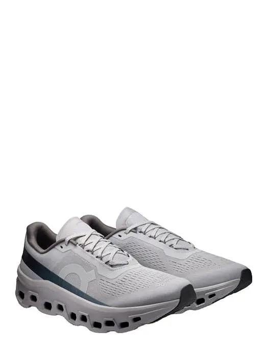 On Cloudmonster 1 Running Shoe - Glacier/alloy