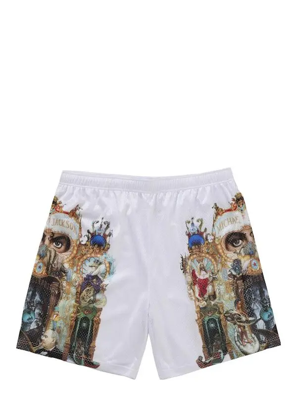 Supreme Michael Jackson Dangerous Mesh Short - White