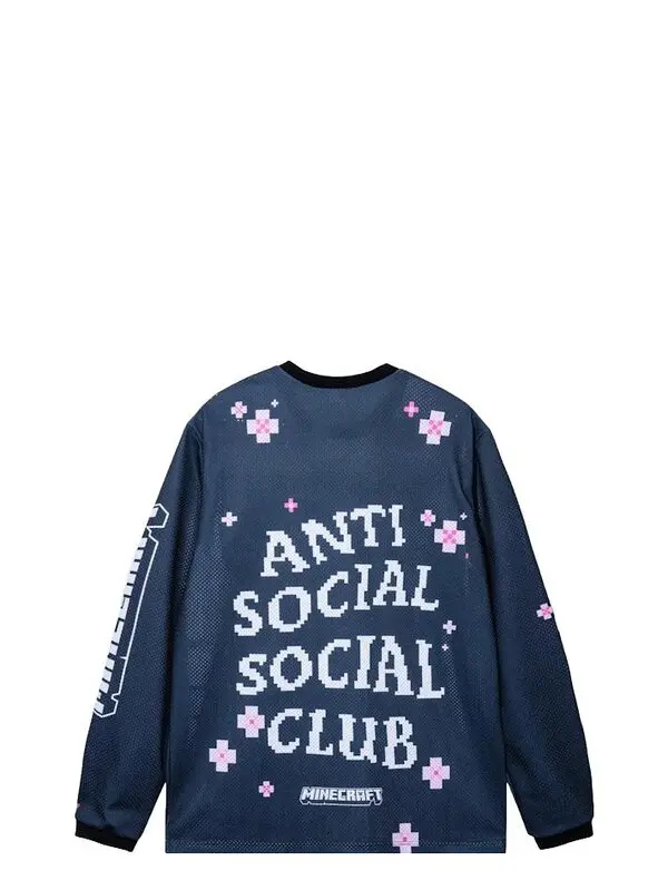 ANTI SOCIAL SOCIAL CLUB X Minecraft Gamer Jersey - Black