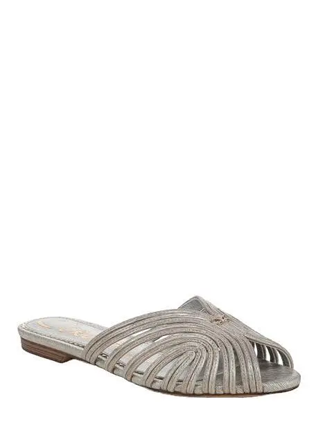 CIRCUS NY BY SAM EDELMAN Kathleen Slide Sandal - Champagne Silver Multi