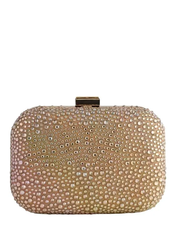 GEMY MAALOUF Crystal-embellished Clutch - Gold