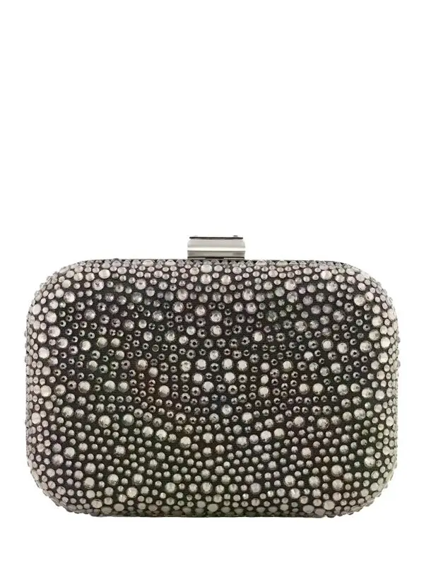 GEMY MAALOUF Crystal-embellished Clutch - Grey