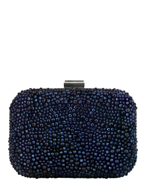GEMY MAALOUF Crystal-embellished Clutch - Blue
