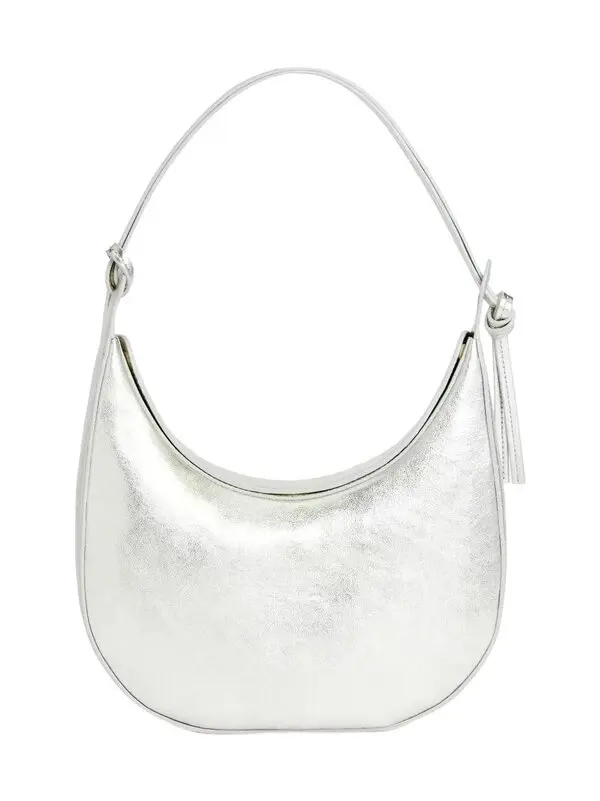 REFORMATION Rosetta Shoulder Bag - Silver