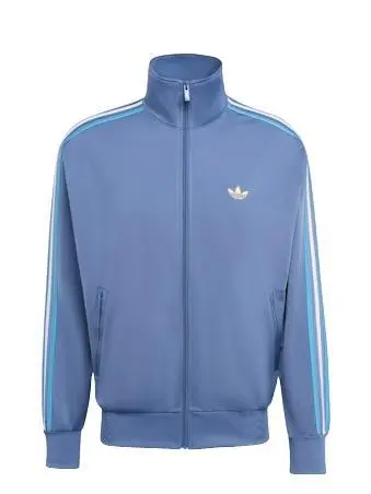 Adidas Firebird Track Top - Crew Blue Light Blue White