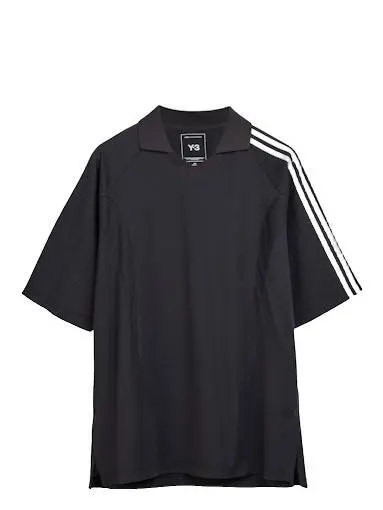 Adidas Y3 Cut Line Tee Shirt - Black