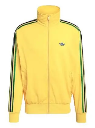 Adidas Firebird Track Top - Eqt Yellow Green Collegiate Royal