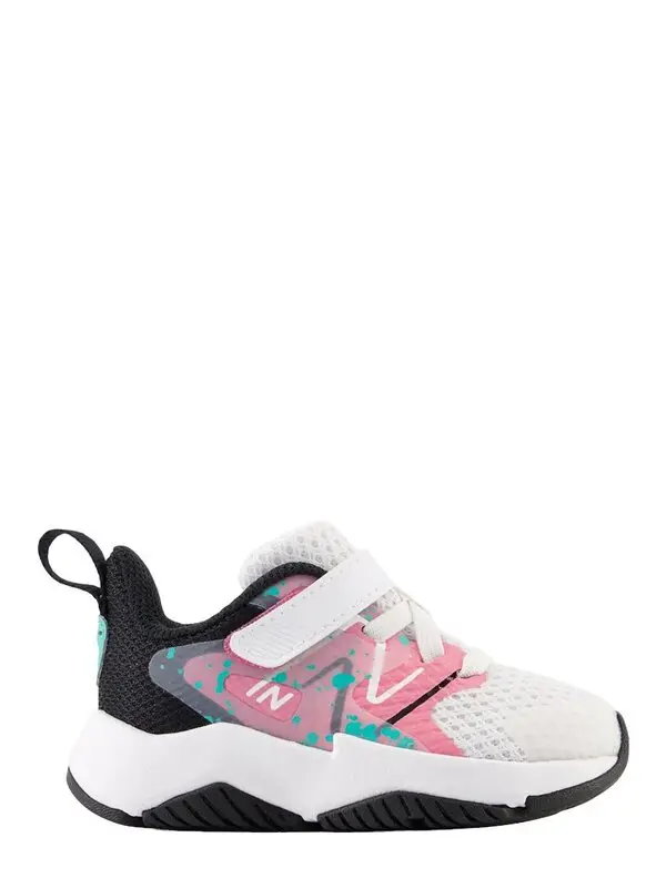 NEW BALANCE Rave Run V2 Bungee Lace Sneakers - White/real Pink/black