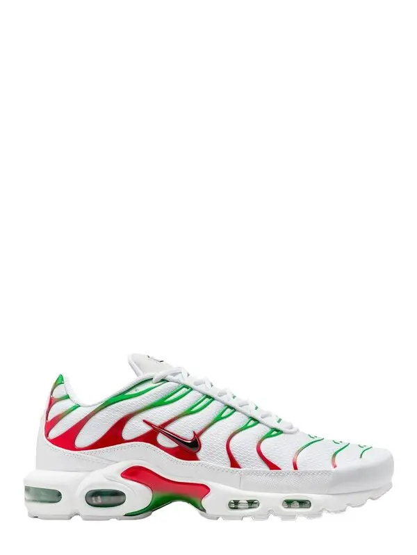 Nike Air Max Plus Italy Sneakers - White/kelly Green/university Red