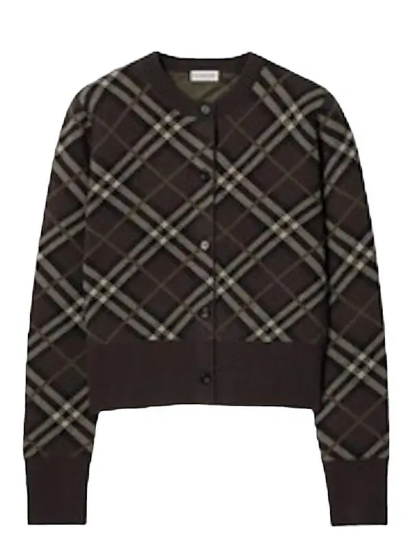 Burberry Georgette Top - Check