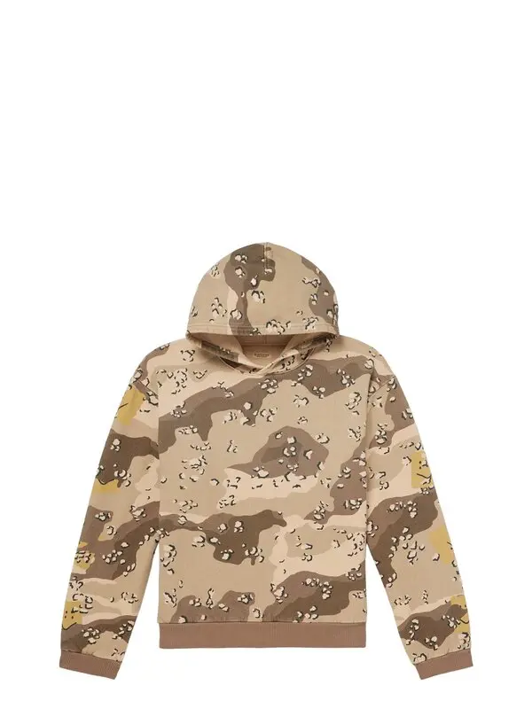 Kapital Printed Cotton Hoodie - Neutrals