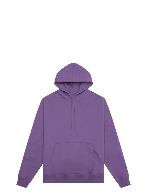PLEASURES Scrawl Hoodie - Purple