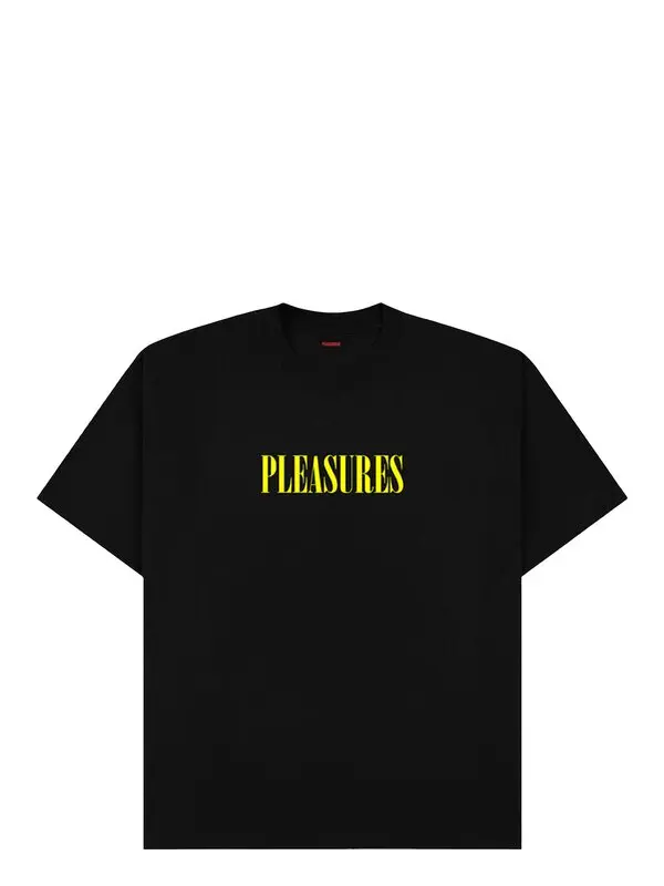 PLEASURES Exhibition T-shirt - Black