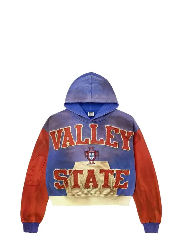 VALE Crested Club Anthem Hoodie - Blue