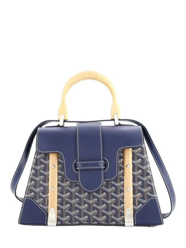 GOYARD Pm Saigon Top Handle Bag - Blue