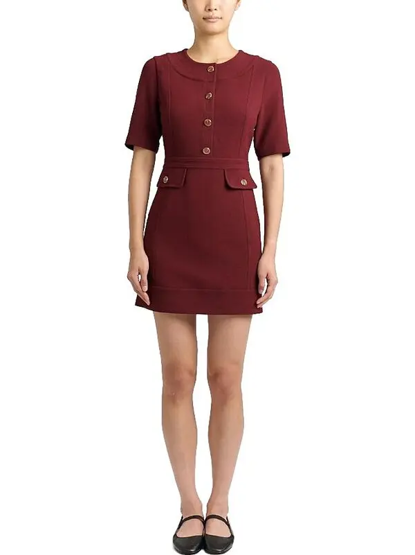 CARTOLINA Salem Dress - Wine