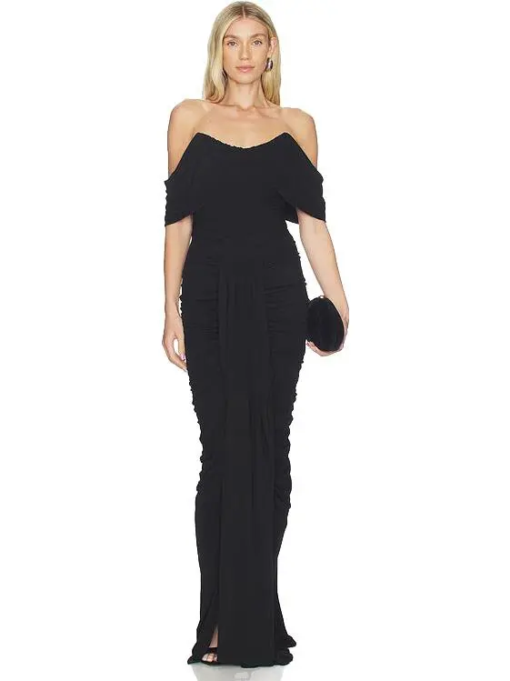 Prabal Gurung Heidi Gown - Black