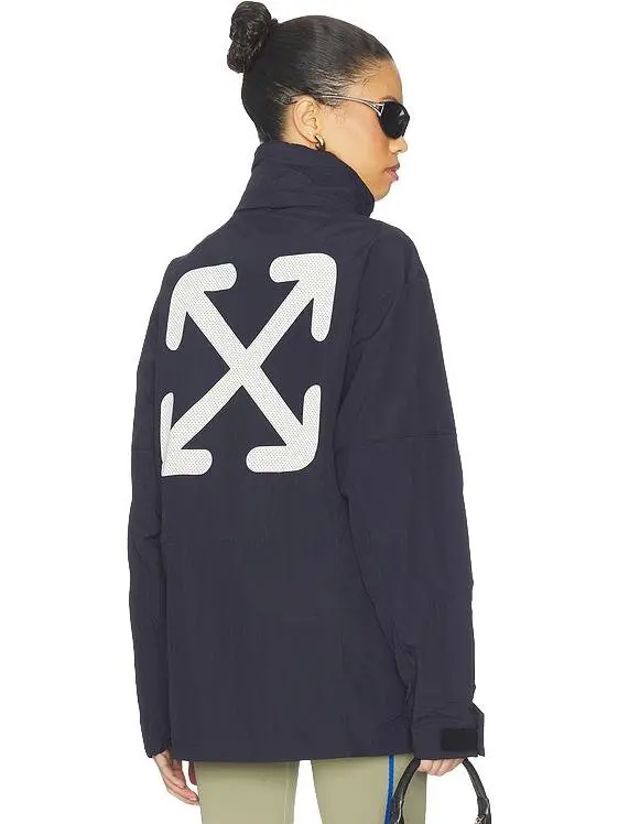 Off-White Active Double Arrow Ny Jacket - Blue Iris