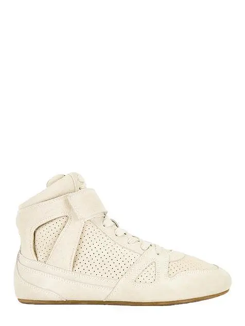 Isabel Marant Senny High Sneaker - Chalk