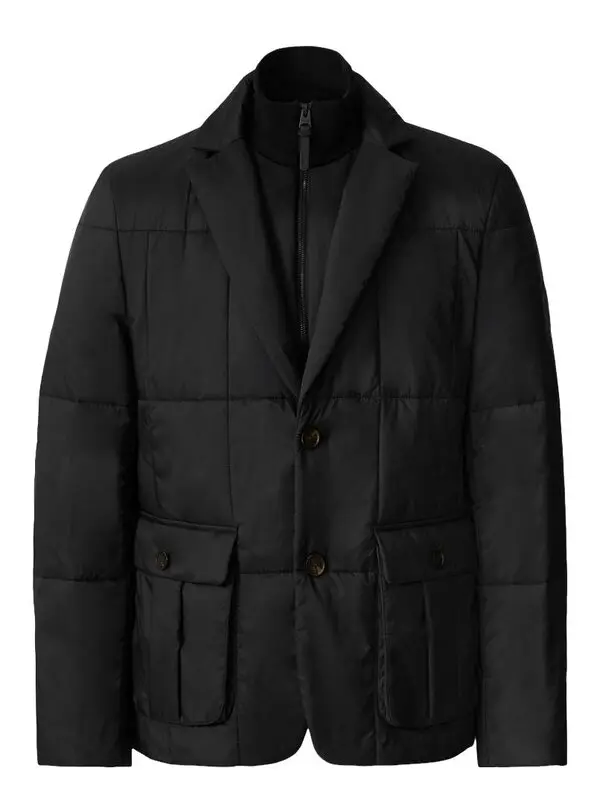 Mackage Keaton 2-in-1 Technical Blazer - Black
