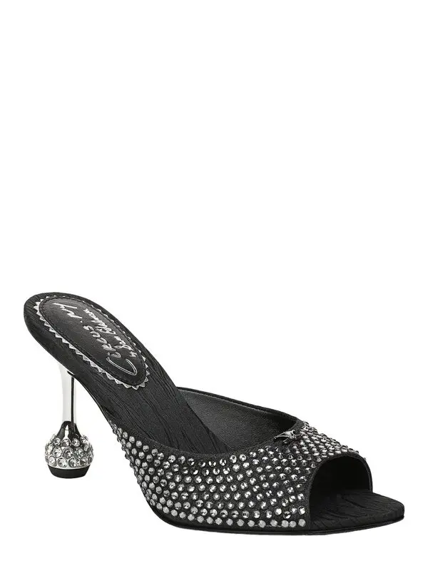 CIRCUS NY BY SAM EDELMAN Gisella Embellished Sandals - Black