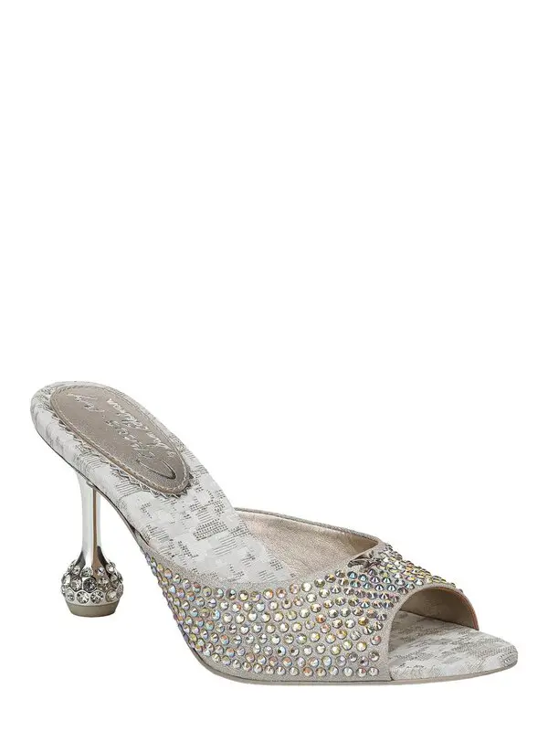 CIRCUS NY BY SAM EDELMAN Gisella Embellished Sandals - Oyster
