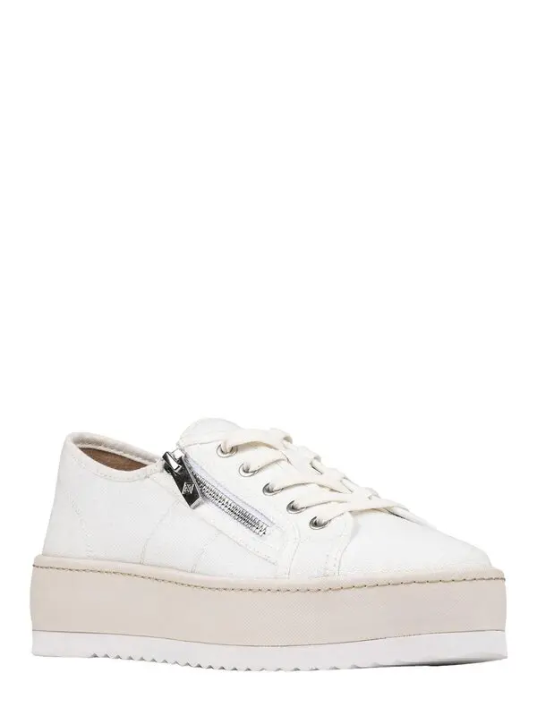 DONALD PLINER Fatimah Platform Sneakers - White