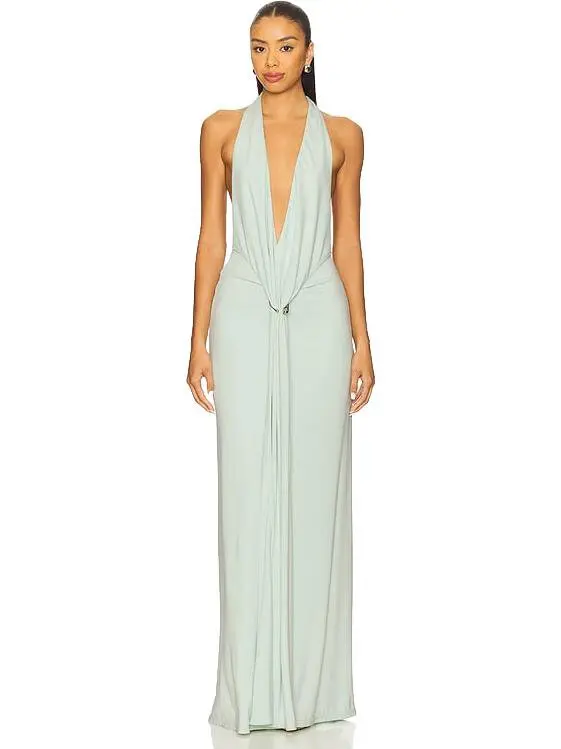 Misha Collection The Unity Jersey Dress - Mint