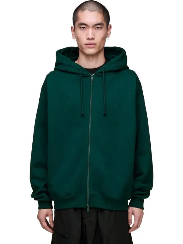 Adidas Y-3 Brushed Terry Zipper Hoodie - Aurora Ivy