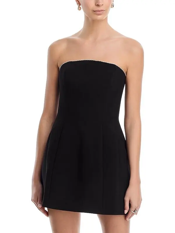 Bardot Karoline Trim Hourglass Dress - Black